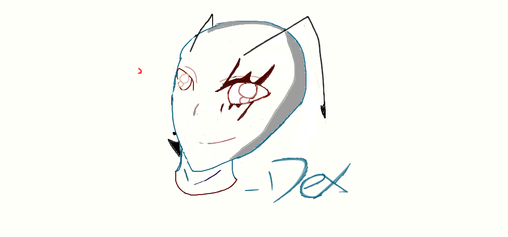 dex sketch by SilverPaw12 on DeviantArt