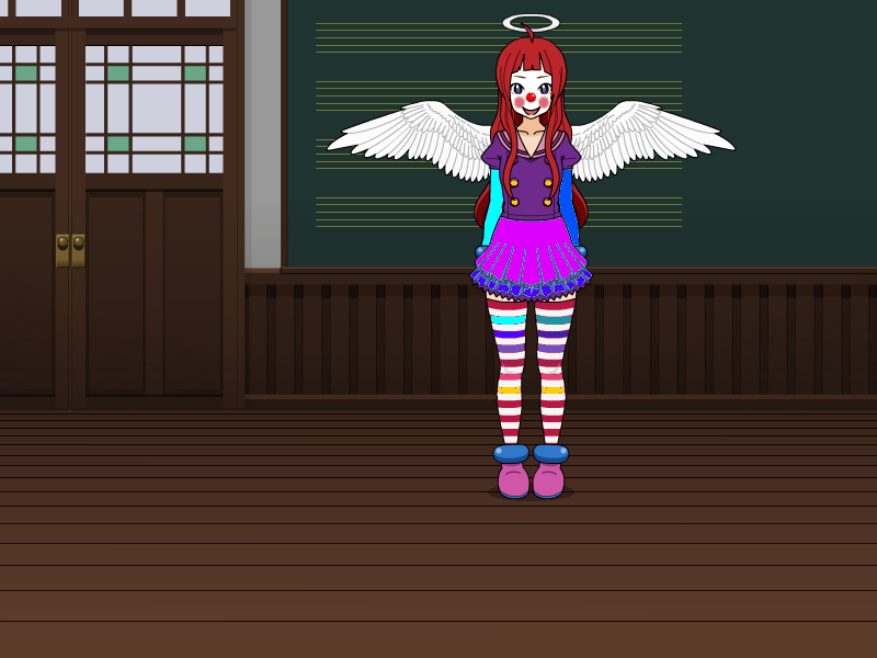 Angel Clown Girl by Clownlover321 on DeviantArt