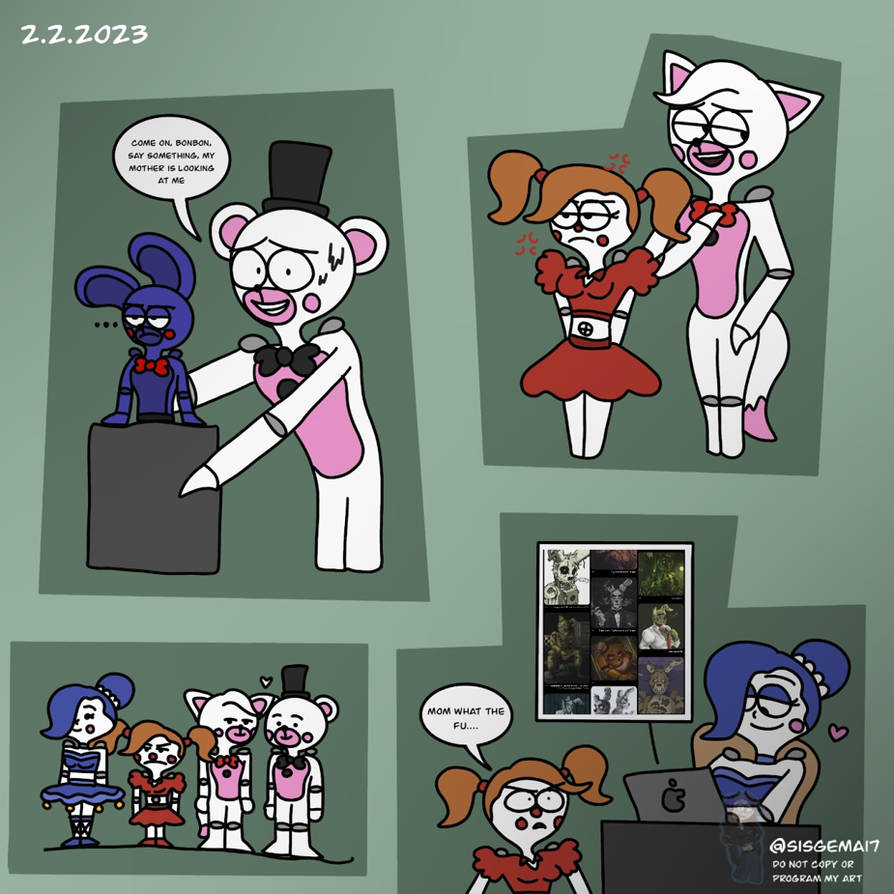 Another normal day with the funtimes by sisgema17 on DeviantArt