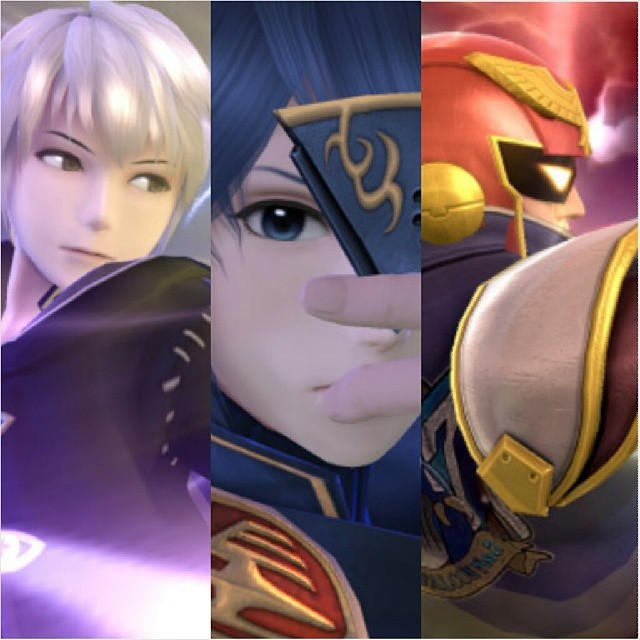 Super Smash Bros. 4 - Welcome: Lucina, Robin, C F by AnimeLoveLover123 ...