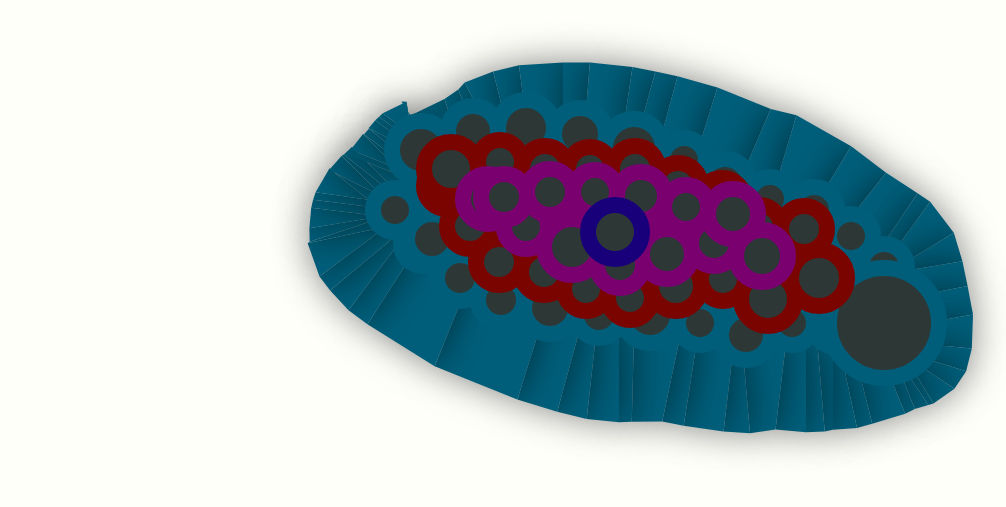 The one blue dot by blinkwave on DeviantArt