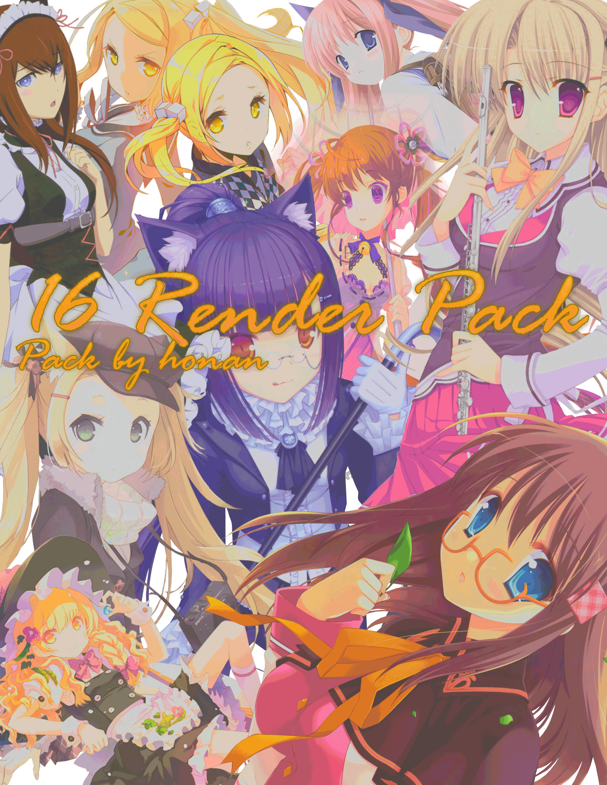 my 1st render pack by weikei123 on DeviantArt