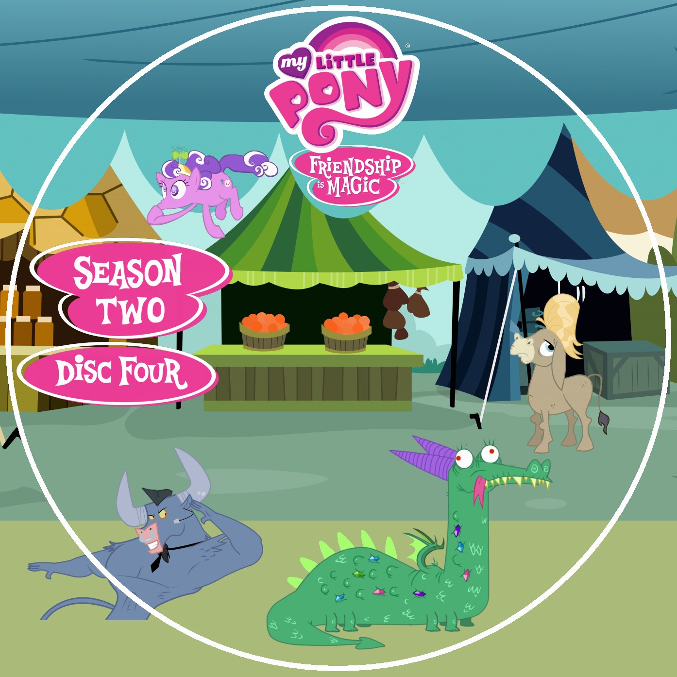MLP: FiM Season 2 DVD Label Disc 4 by Loaded--Dice on DeviantArt