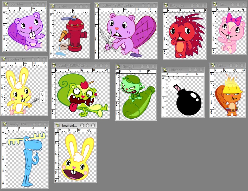 happy tree friends icons vol.1 by insanekiwi on DeviantArt