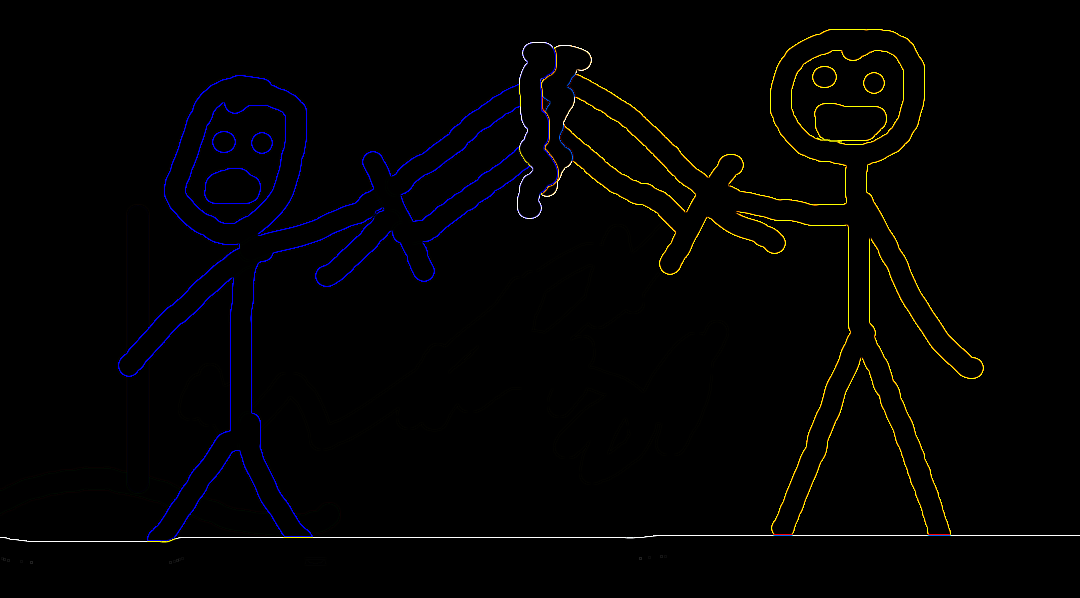 Stickman Tron Sword Fight by KarBoy2314PL on DeviantArt