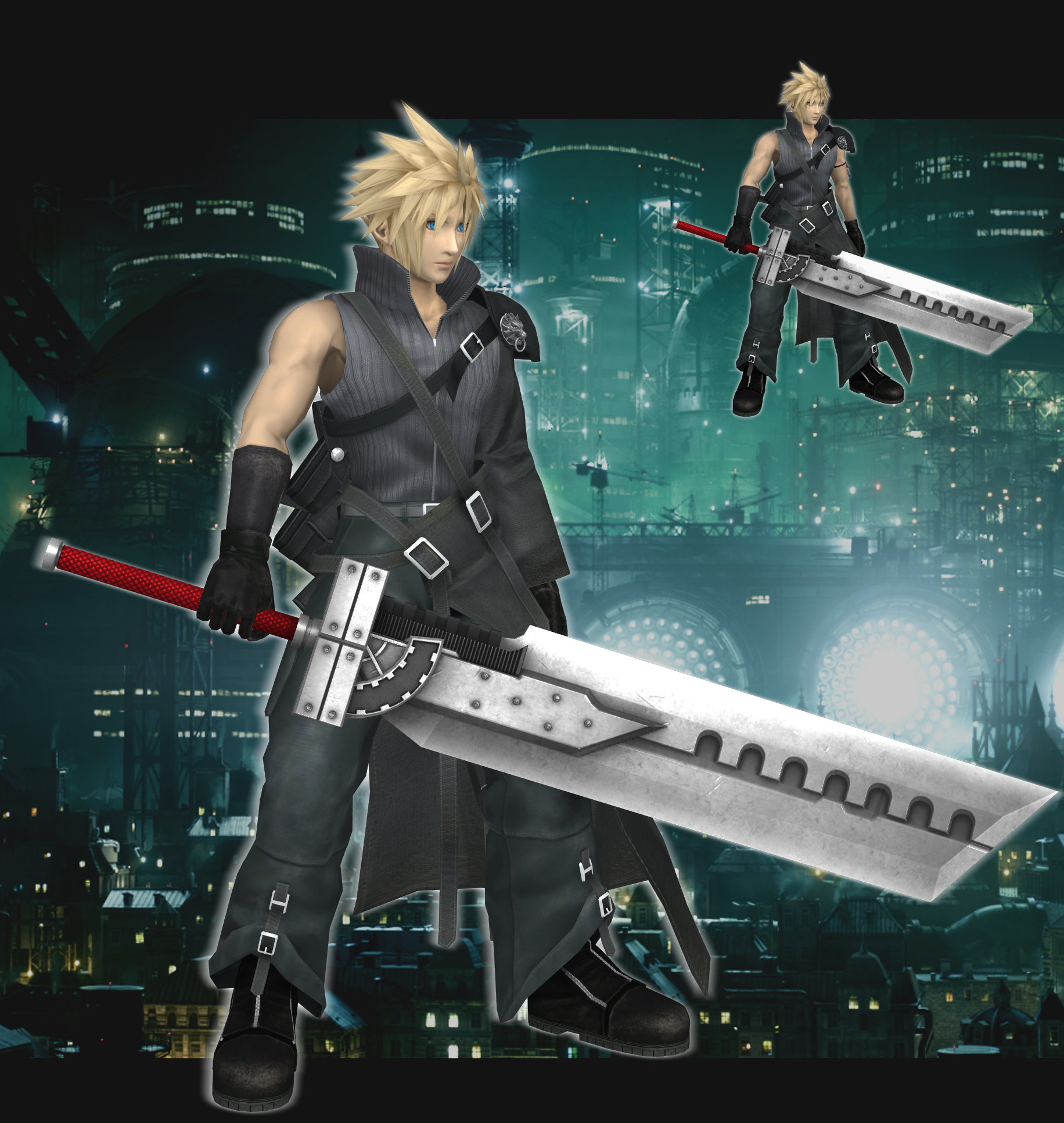 SSB4 Cloud (Alt) XPS download by Jamzdood on DeviantArt
