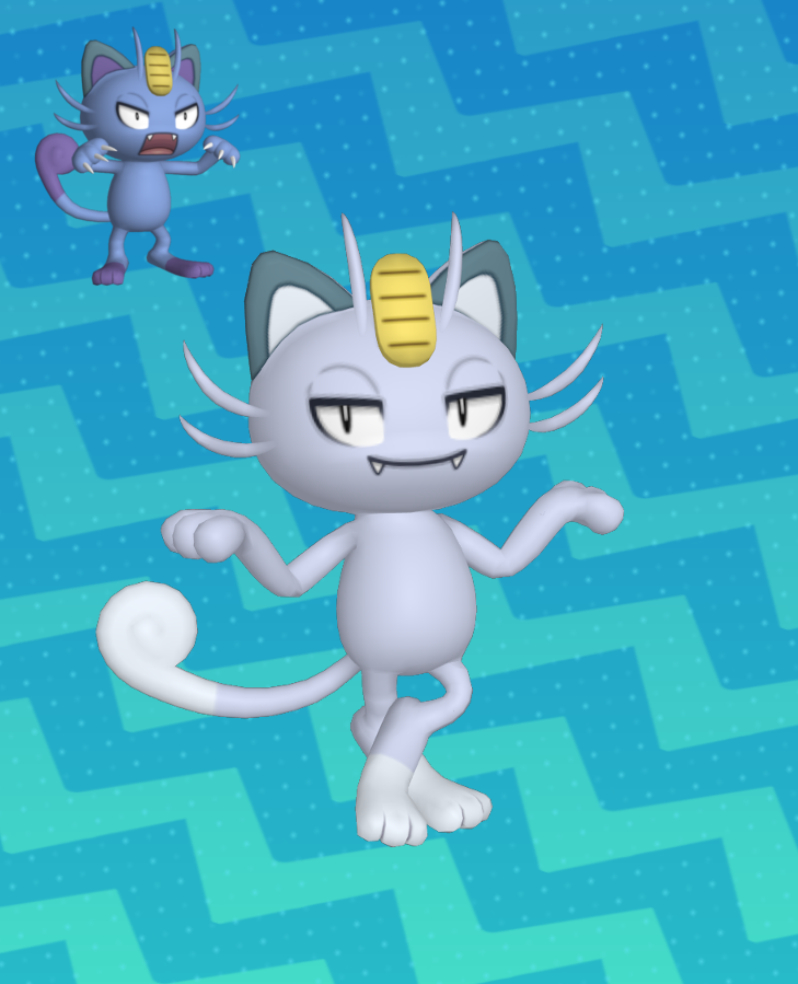 Pokemon Alolan Meowth XPS Download by Jamzdood on DeviantArt