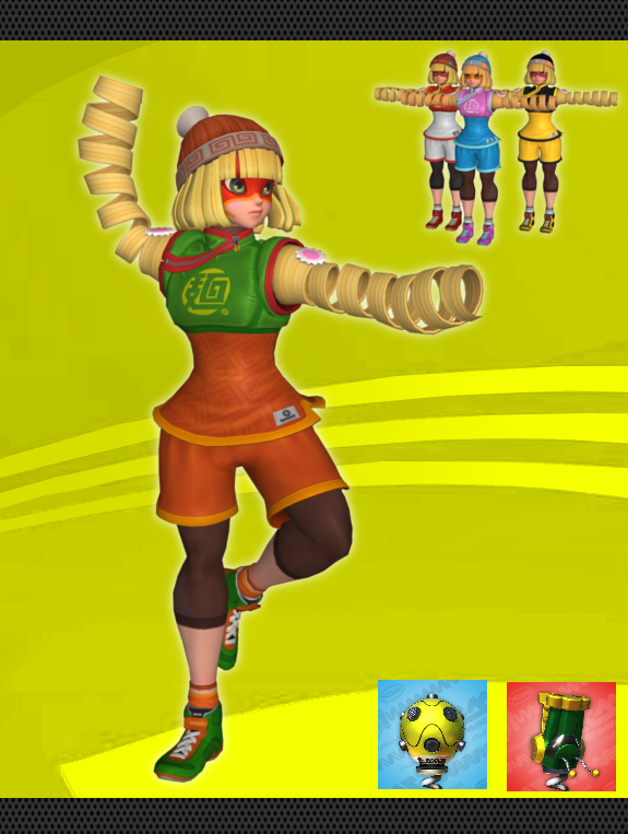 ARMS Min Min XPS download by Jamzdood on DeviantArt