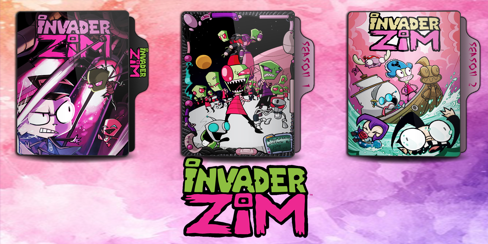 Invader Zim Folder pack by xlyarchive on DeviantArt
