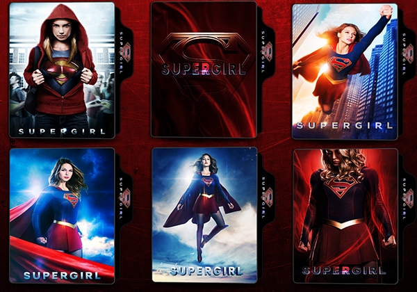 Supergirl tv series folder icon by xlyarchive on DeviantArt