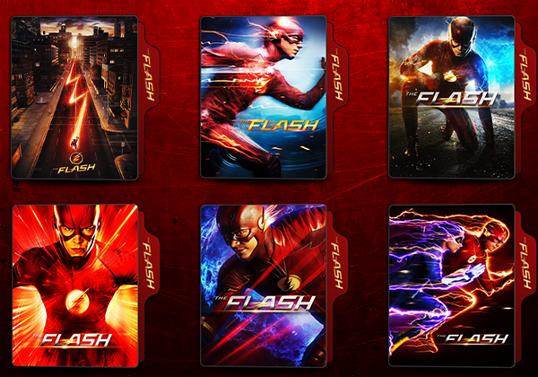 The Flash series folder icon pack by xlyarchive on DeviantArt