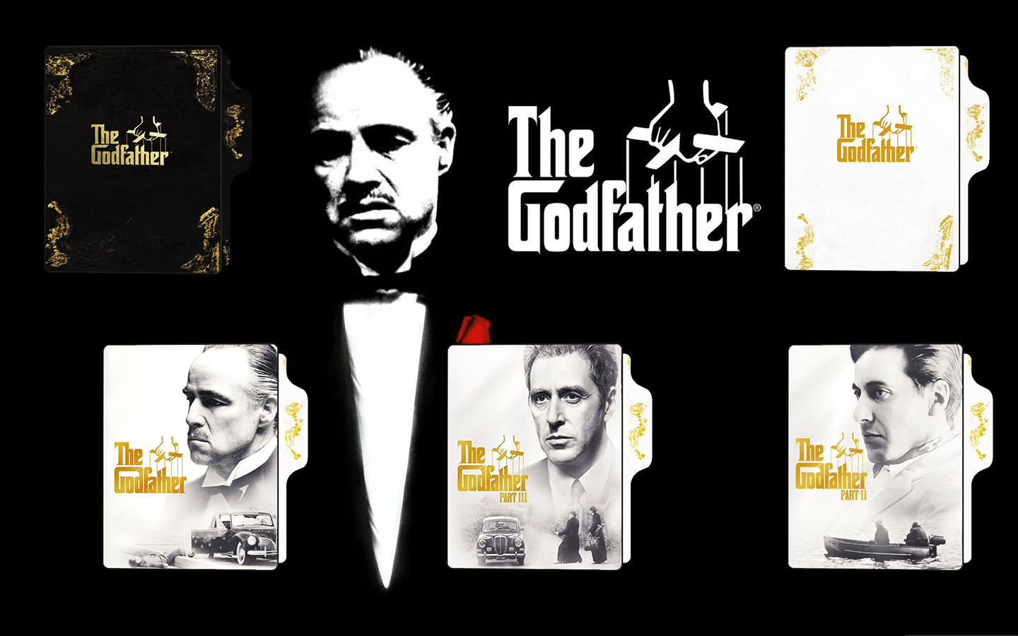 The Godfather collection folder icon pack by xlyarchive on DeviantArt