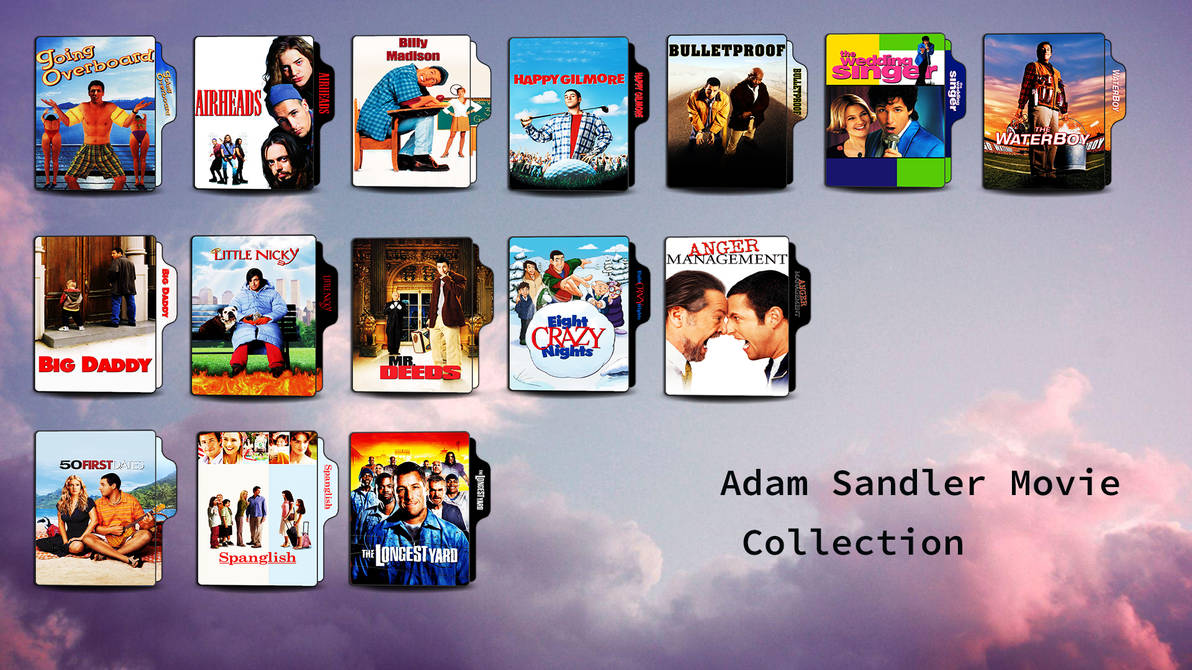 Adam Sandler Movie Collection folder pack part 1 by xlyarchive on ...