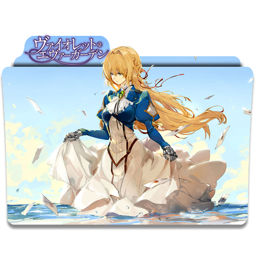 Violet Evergarden v2 - Icon Folder by Kazutto on DeviantArt