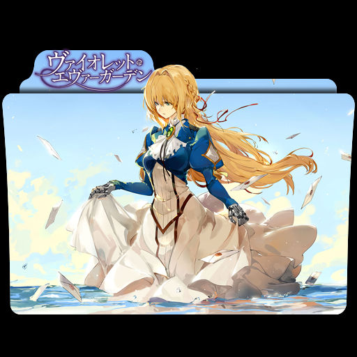 Violet Evergarden v2 - Icon Folder by Kazutto on DeviantArt