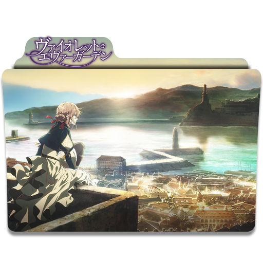 Violet Evergarden v7 - Icon Folder by Kazutto on DeviantArt