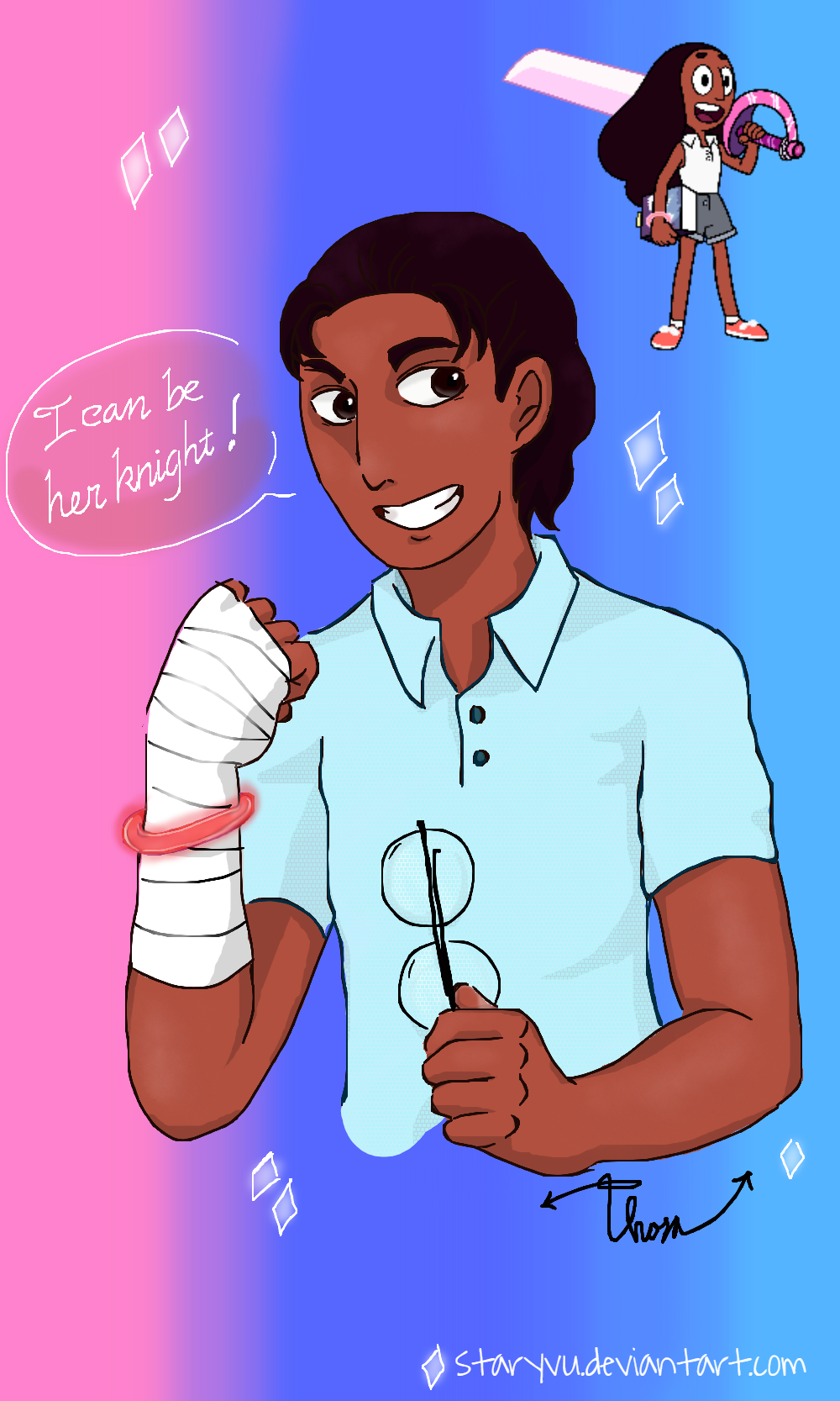 Connie- Genderbend by Demon-Cat-Art on DeviantArt