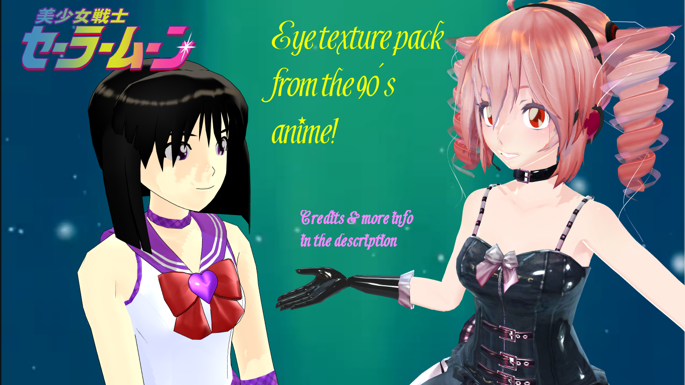 Sailor Moon Eyes Texture Pack by Sailor-Crystal-Moon on DeviantArt