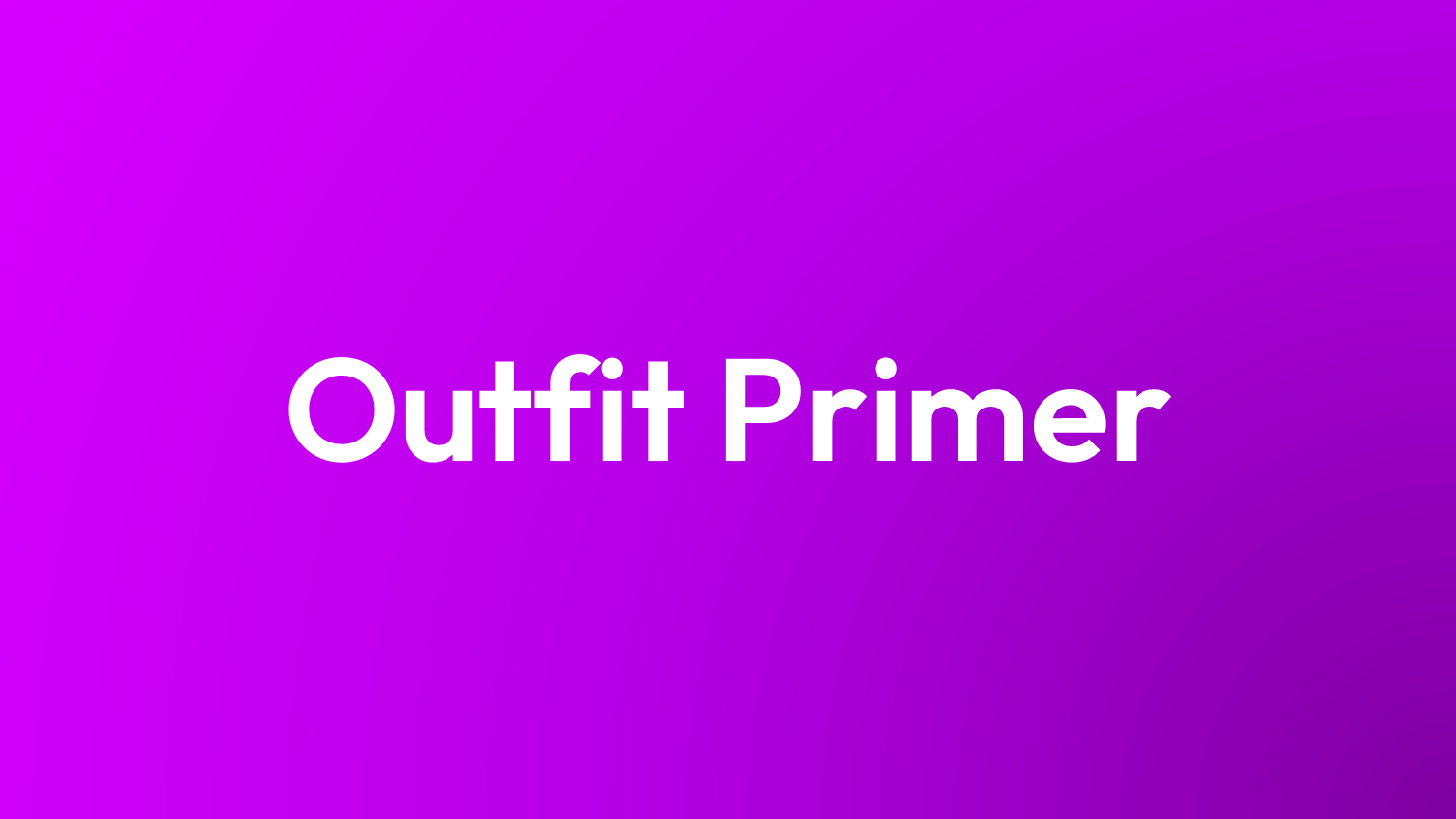 Outfit Primer by KCF2014DoesDA on DeviantArt