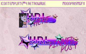 Retrowave Icon Template by moonprismgfx on DeviantArt