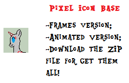 MLP Pixel Icon Base-Frames and Animated by TwilightPowerBases on DeviantArt