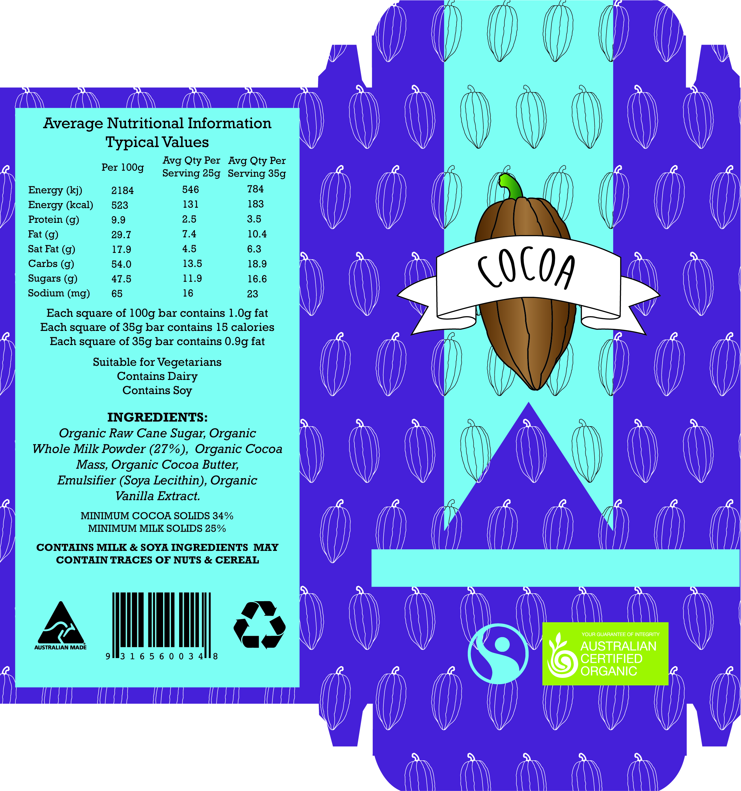 Chocolate Wrapper Design Project by Arigido on DeviantArt