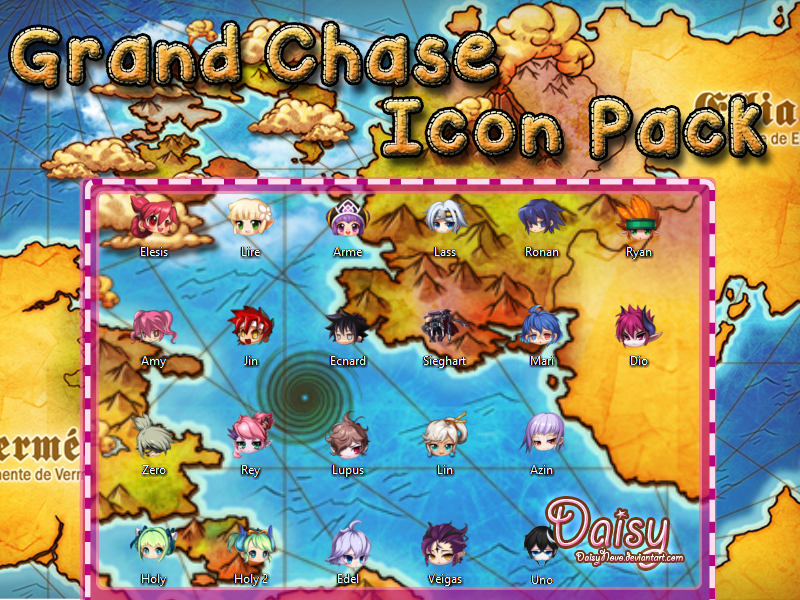 Grand Chase Icon Pack! by DaisyNovo on DeviantArt