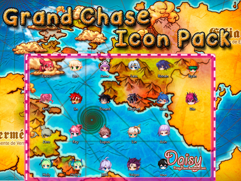 Grand Chase Icon Pack! by DaisyNovo on DeviantArt