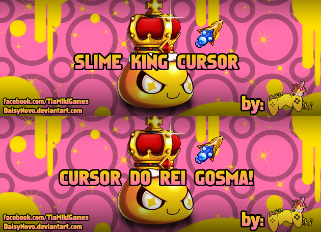 Slime King Cursor by DaisyNovo on DeviantArt