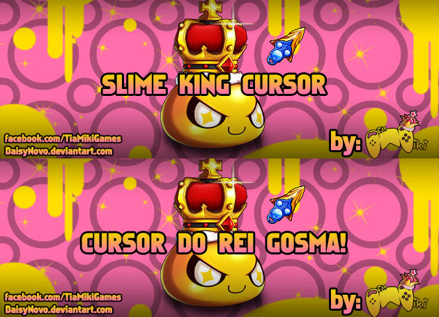 Slime King Cursor by DaisyNovo on DeviantArt