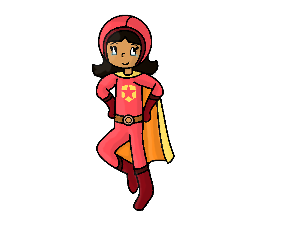 WordGirl shaded by Luna-Hamster on DeviantArt
