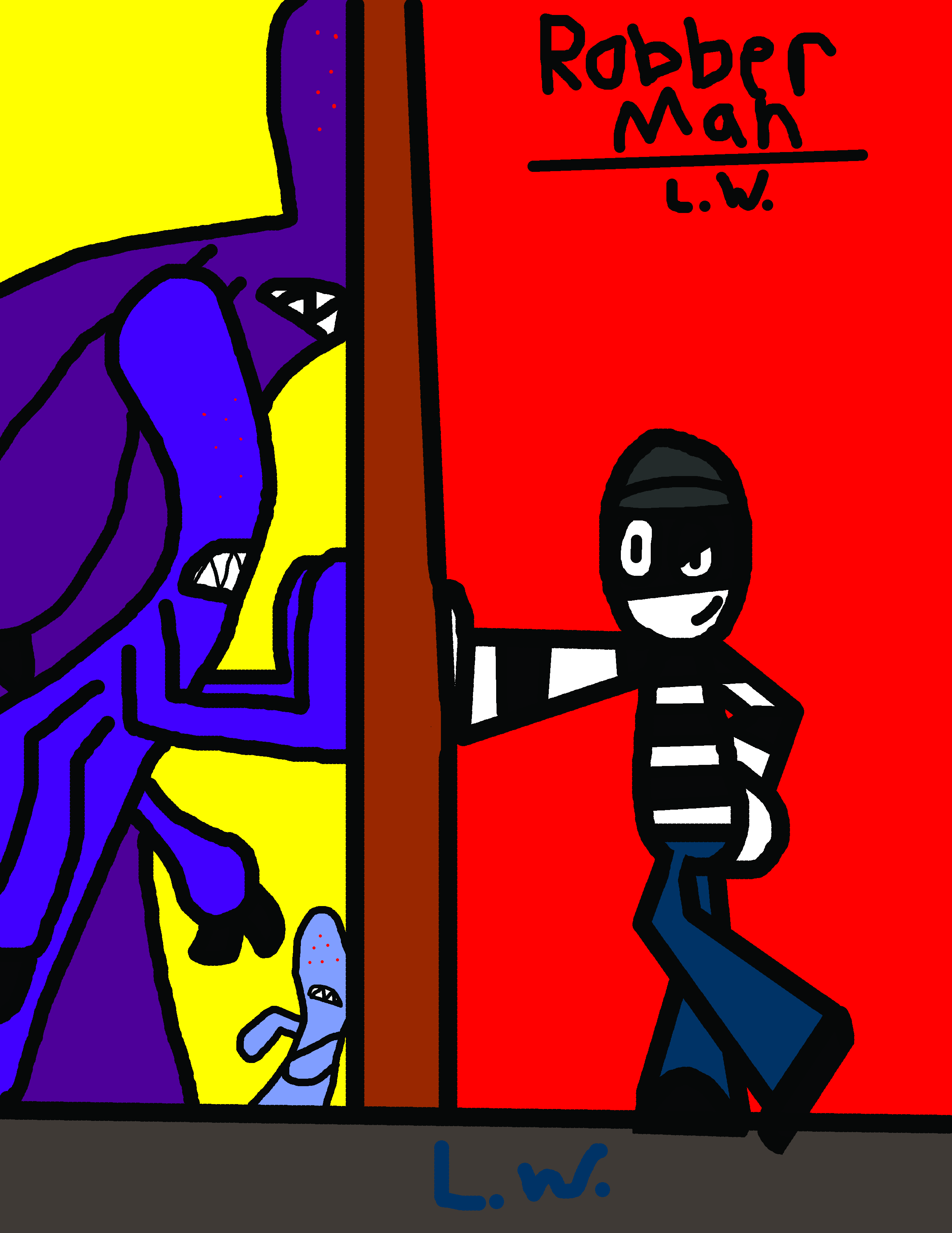 meet Robber Man by LRW0077 on DeviantArt