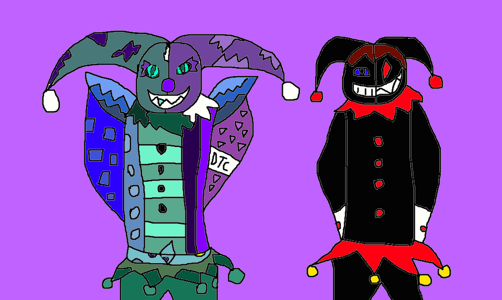 A Pair of Jesters by Jacyrium on DeviantArt