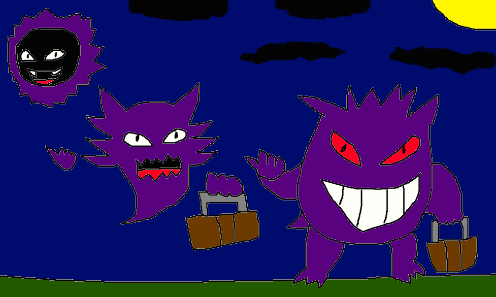 Grim Grinning Ghost Types by Jacyrium on DeviantArt