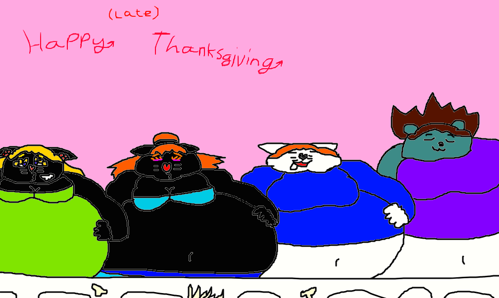 (Late) Thanksgiving Feast Aftermath by Jacyrium on DeviantArt