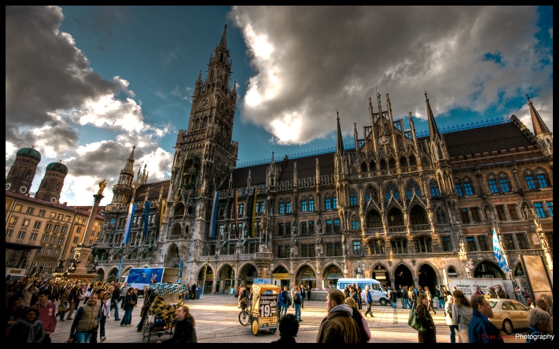Munich MarienPlatz - WP by superjuju29 on DeviantArt