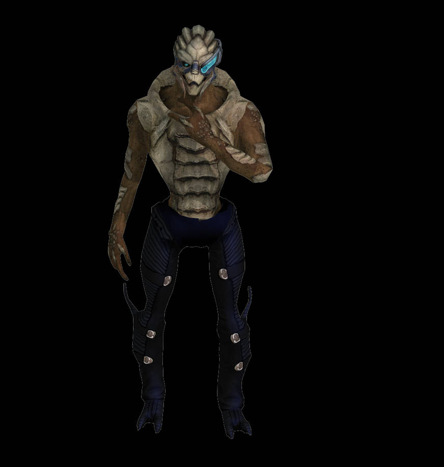 MMD Shirtless Garrus by Tokami-Fuko on DeviantArt