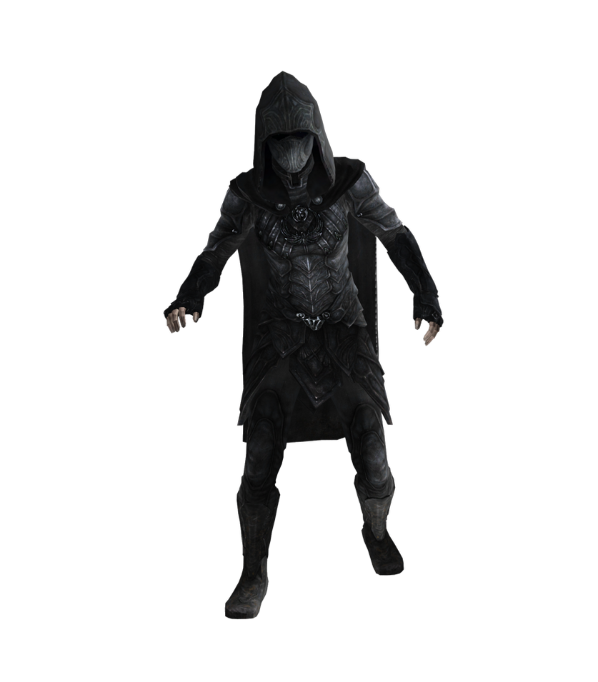 XPS TES V: Nightingale armor female by Tokami-Fuko on DeviantArt