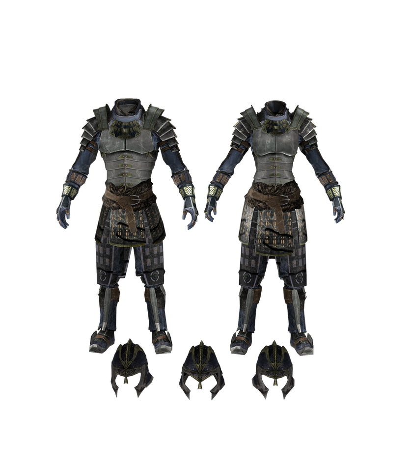 XPS TES V: Akaviri Blades Armor pack by Tokami-Fuko on DeviantArt