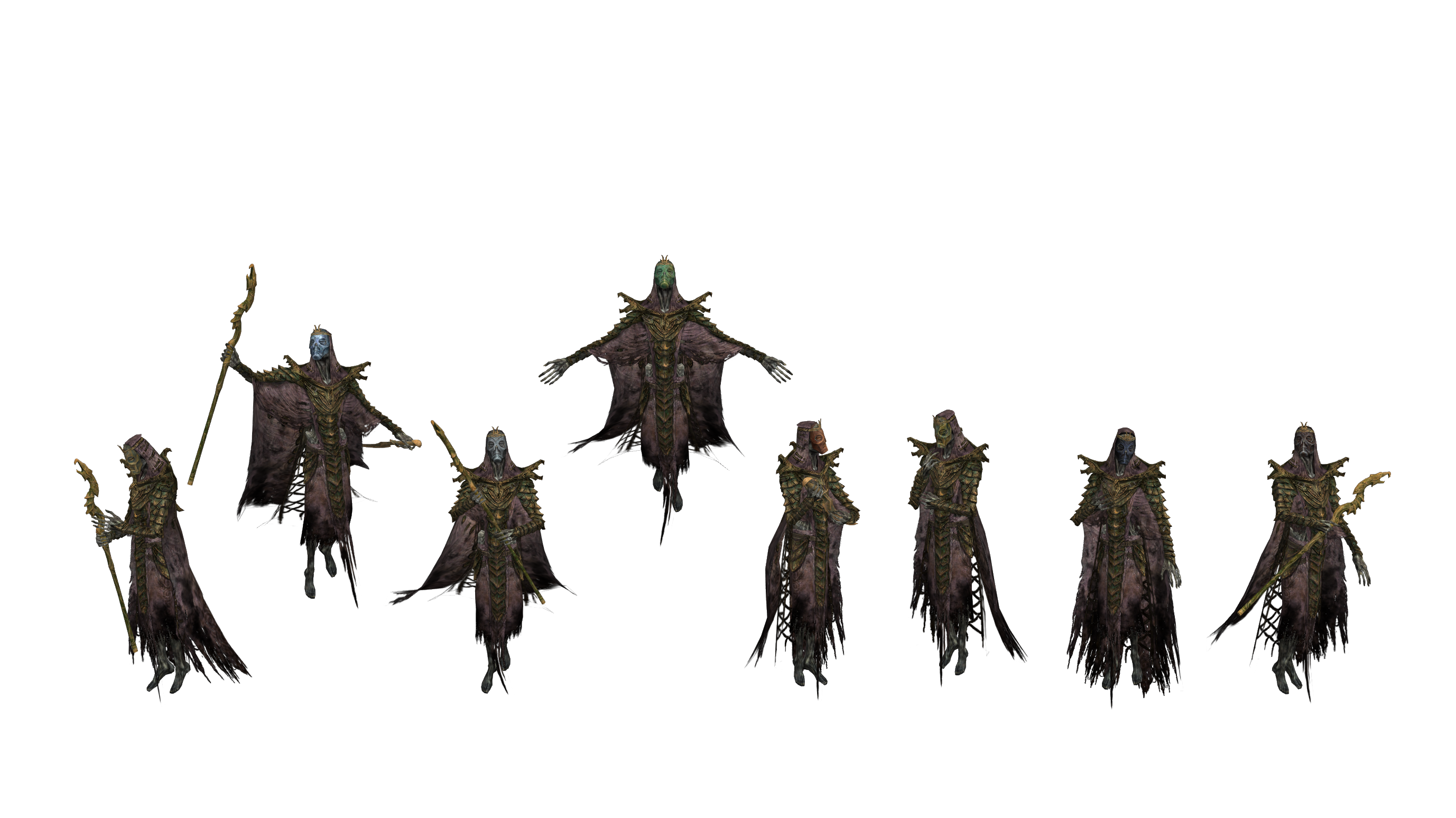 XPS and MMD TES V: Dragon Priests pack by Tokami-Fuko on DeviantArt