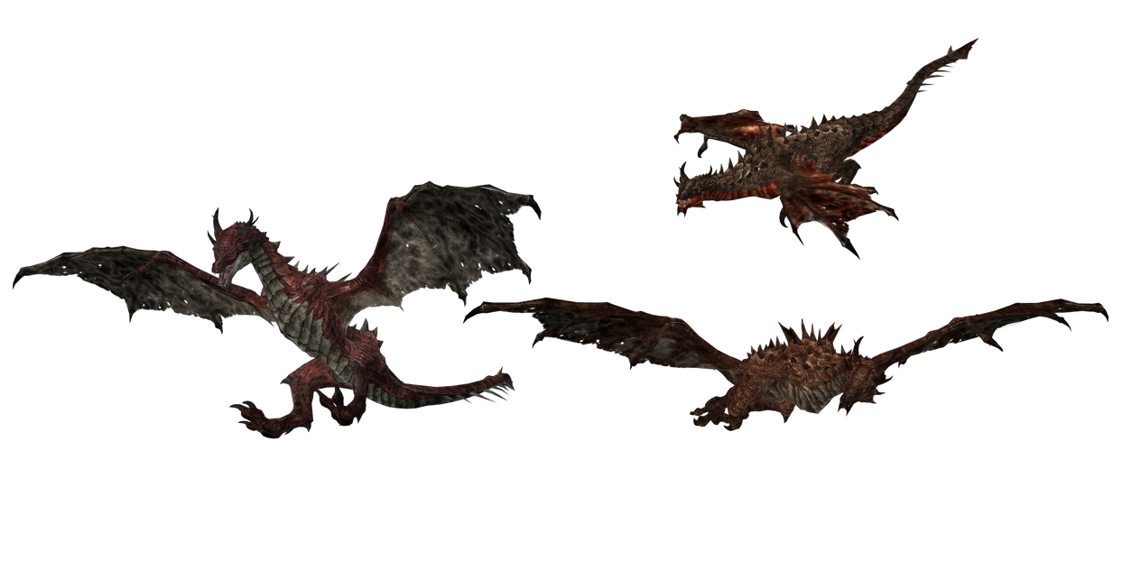 XPS TES V: Brute Dragon by Tokami-Fuko on DeviantArt