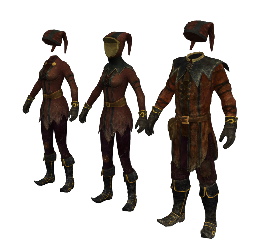 XPS TES V: Jester outfit by Tokami-Fuko on DeviantArt