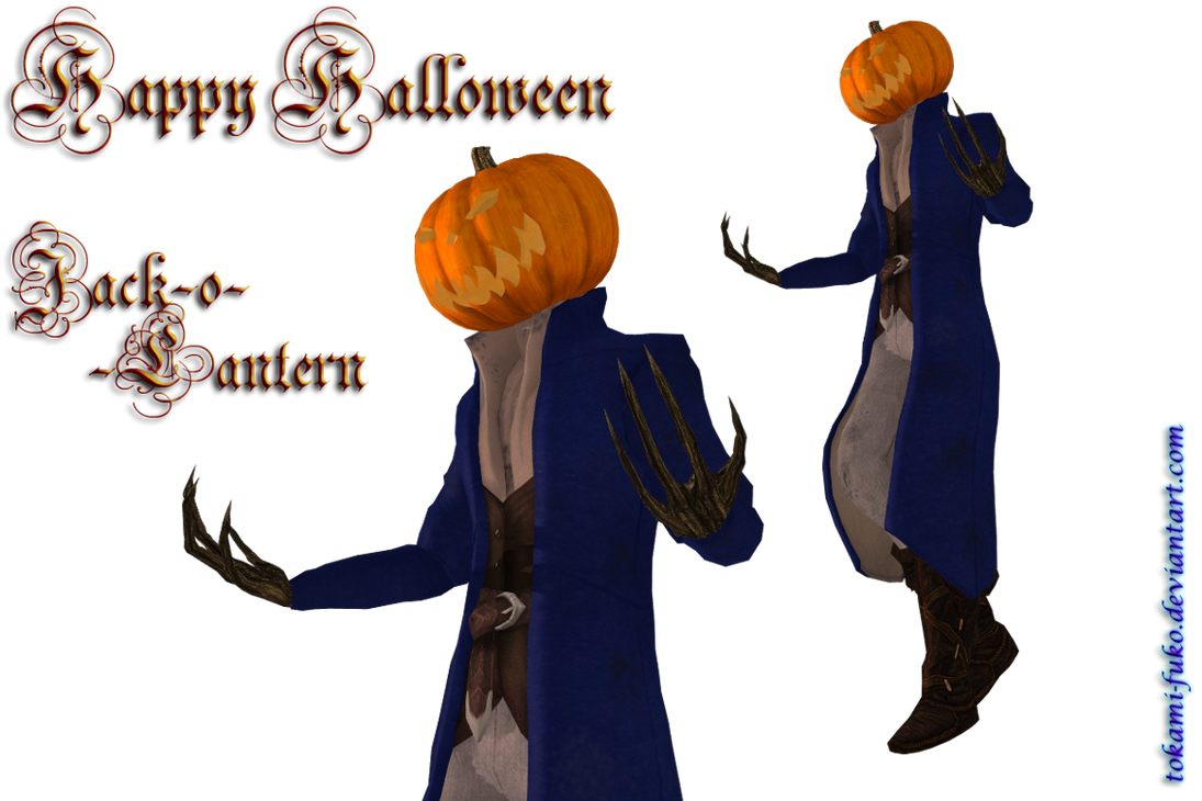 Jack-O-Lantern MMD XPS FBX by Tokami-Fuko on DeviantArt