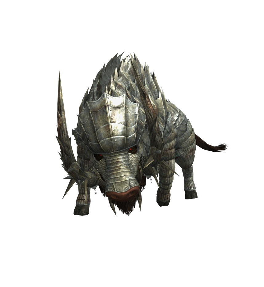 Fang Boar (Armored tusk) by Tokami-Fuko on DeviantArt
