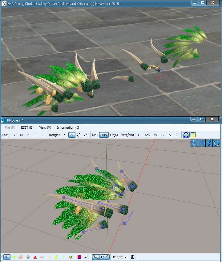 Reptilian horns and scale-feathers mmd xps fbx by Tokami-Fuko on DeviantArt
