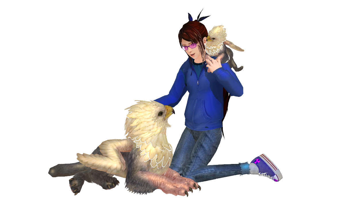 MMD Baby Gryphon by Tokami-Fuko on DeviantArt