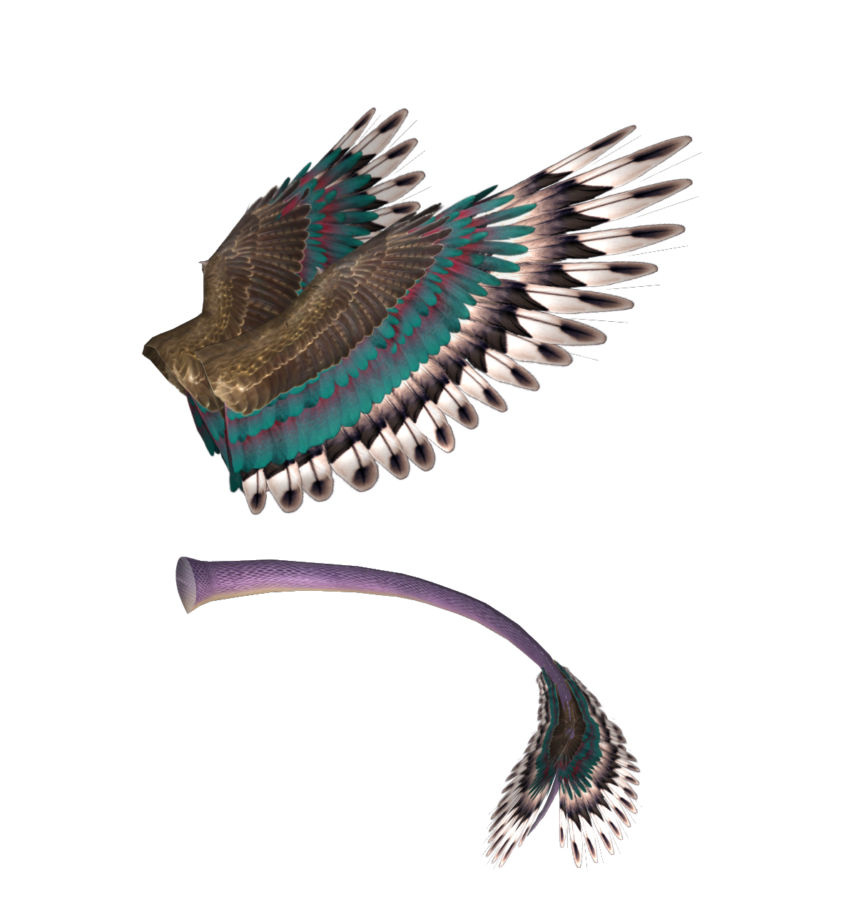 XPS MMD Wings set 2 by Tokami-Fuko on DeviantArt