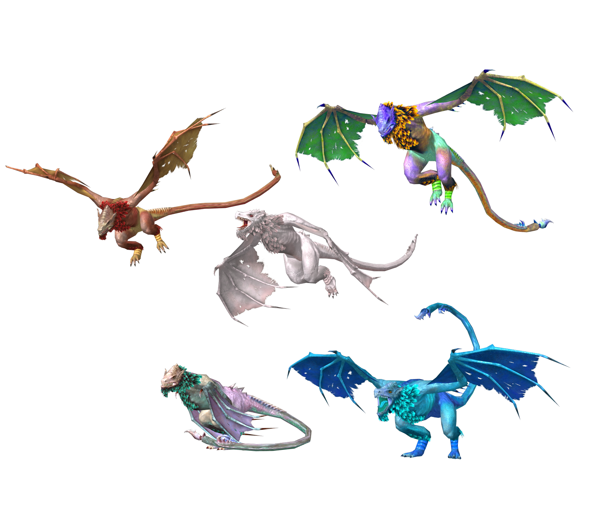 Wyverns by Tokami-Fuko on DeviantArt