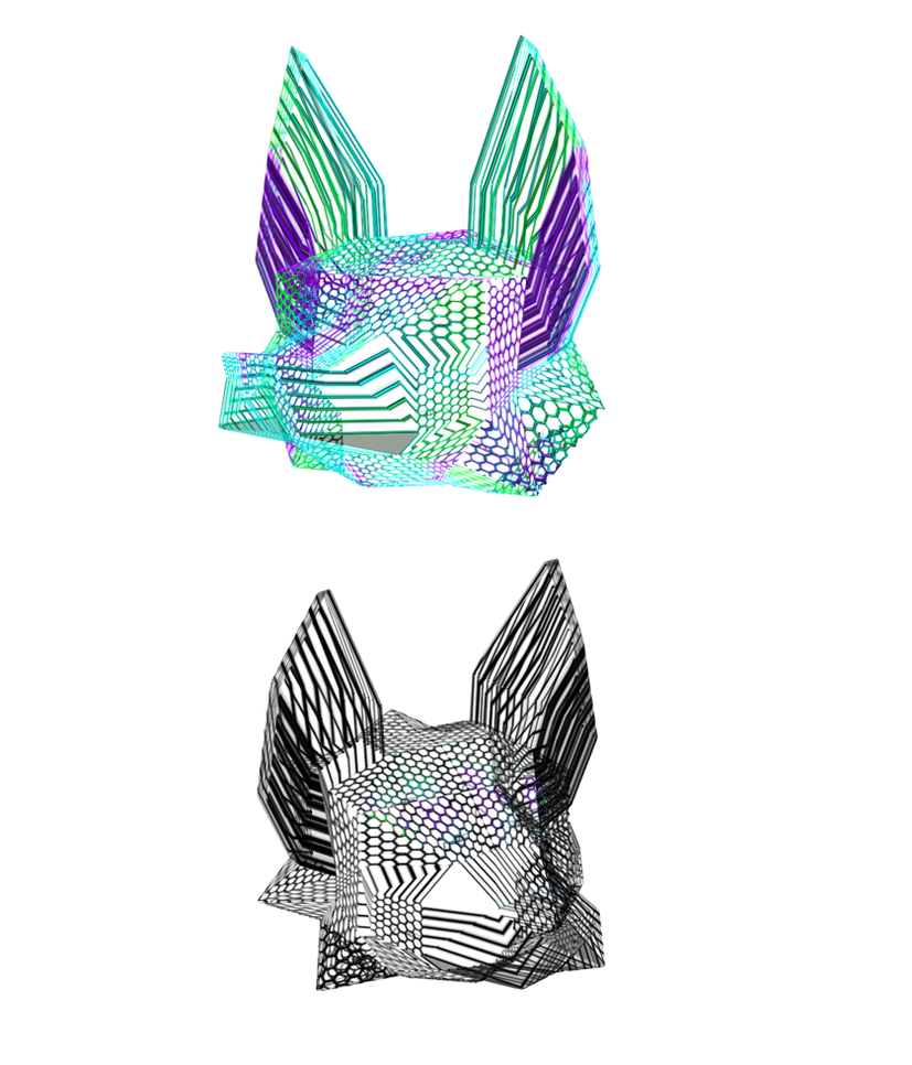 Cyber Fox Acid Mask by Tokami-Fuko on DeviantArt
