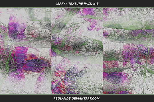 TEXTURE PACK #13 - leafy by psdlands on DeviantArt